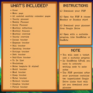 Stardew Valley Digital Life Planner Goodnotes Notability Financial Mood ...