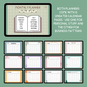Cozy Planner Bundle Life Planner Small Business Organizer Digital ...
