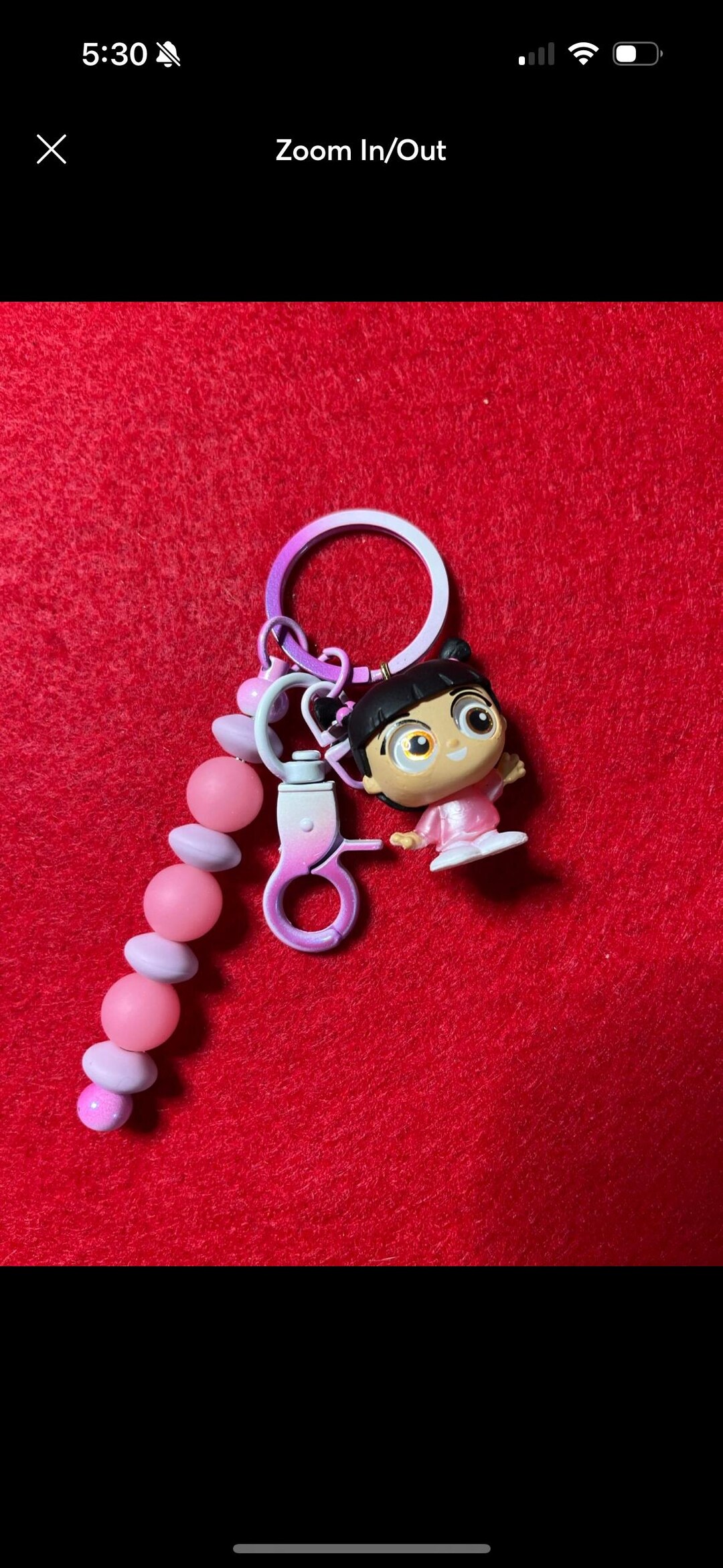 Doorables Keychain Monsters Inc BOO - Etsy