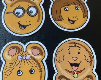 Arthur Sticker Pal - Etsy