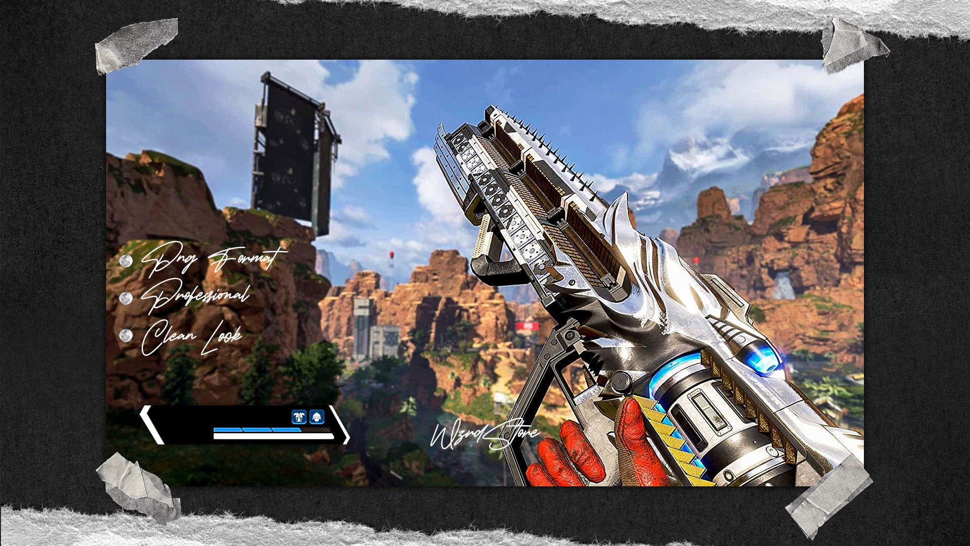 Apex Legends Health Bar Overlay – Customizable Streaming Template (PSD ...