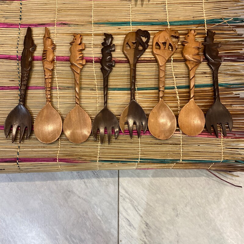 Animal Cutlery Set - Etsy