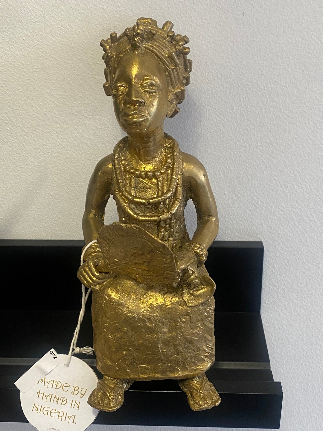 Premium Bronze Benin Queen Obas Wife Artifice Edo Dynasty - Etsy