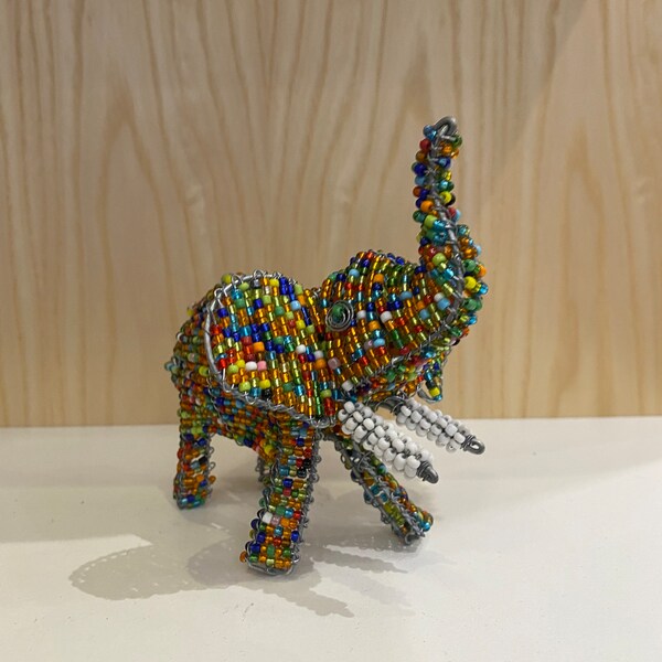 Beaded Elephants - Etsy