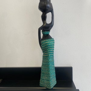 African Wooden Ornaments/woodcarving Tribes Women Statues/sculpture ...