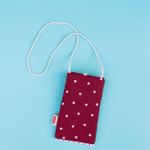 Fabric Cell Phone Bag, Crossbody Phone Bag, Handmade Eco-friendly Case ...