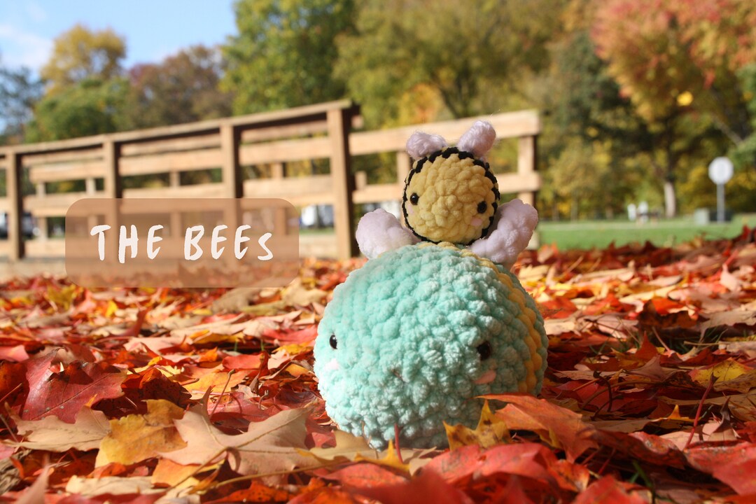 The Bees, Plush Bees, Crochet Bees, Custom Bees, Handmade Bees, Crochet ...