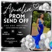 Prom Send off Flyer, Prom Invitation Prom Night, Customizable With ...