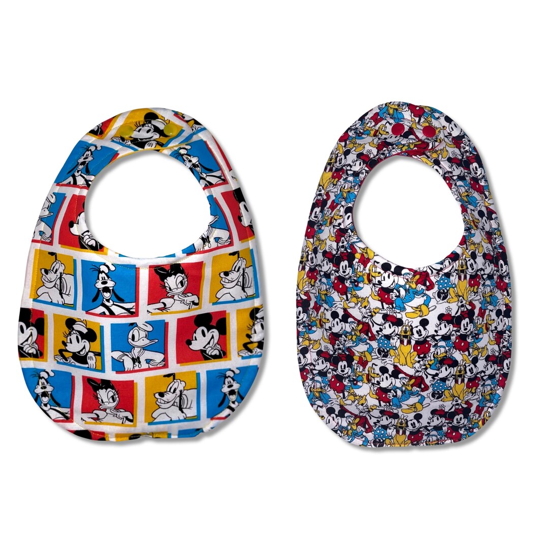 M Mouse Clubhouse Friends Bib Baby Toddler Child Newborn Adjustable ...