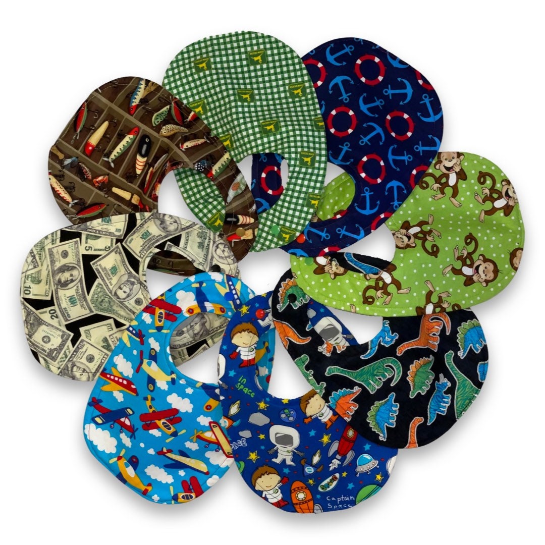 Coca-cola Bib Baby Toddler Child Newborn Adjustable Absorbent Three ...