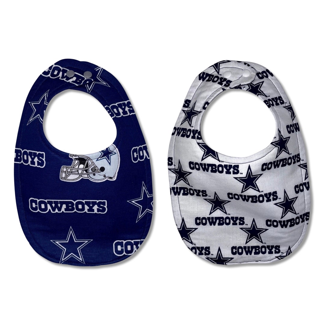 Dallas Cowboys Bib Baby Toddler Child Newborn Adjustable Absorbent ...