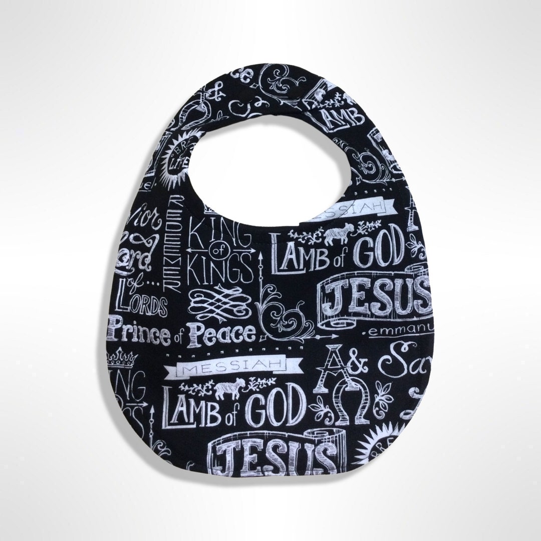 King of Kings Bib Baby Toddler Child Newborn Adjustable Absorbent Three ...