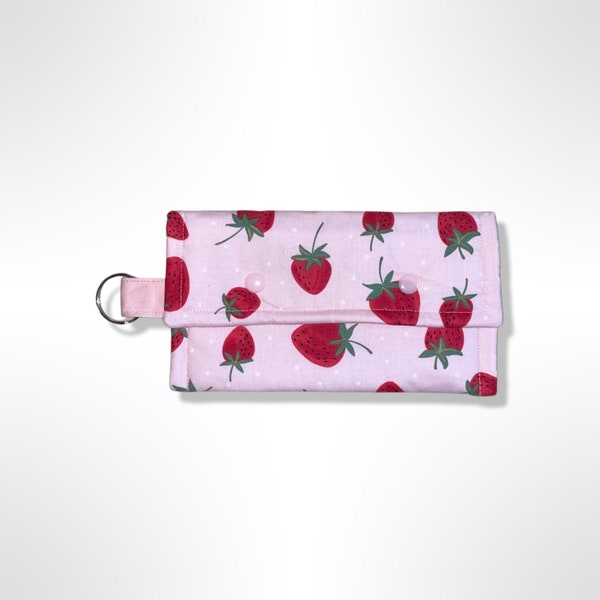Strawberry Wallet - Etsy