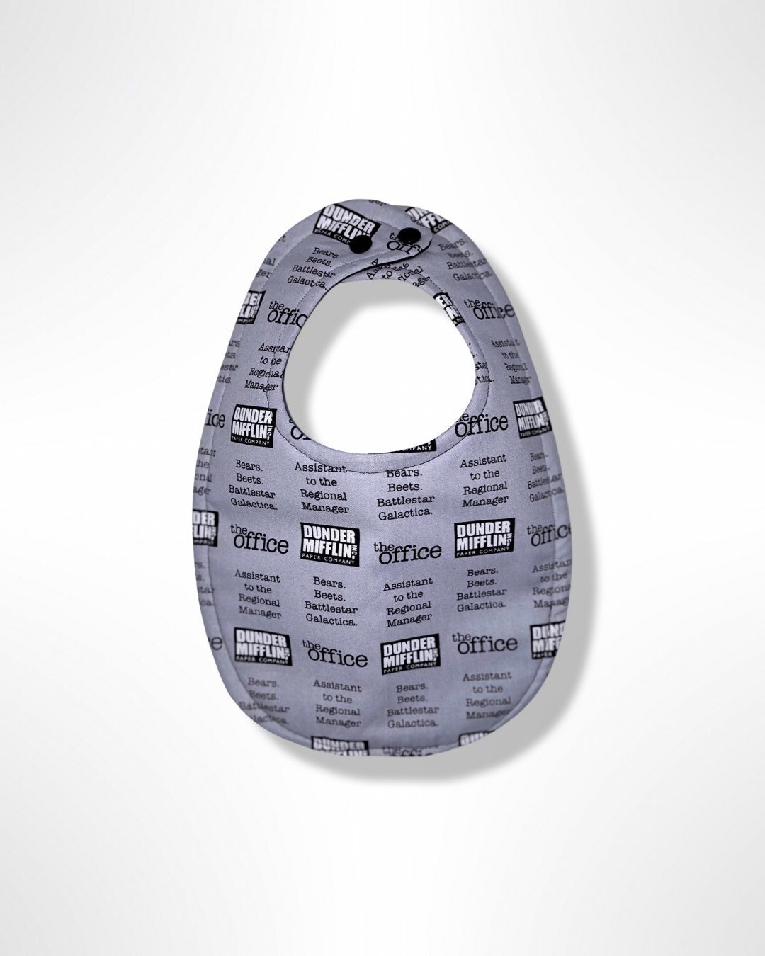 The Office Bib Baby Toddler Child Newborn Adjustable Absorbent Three ...