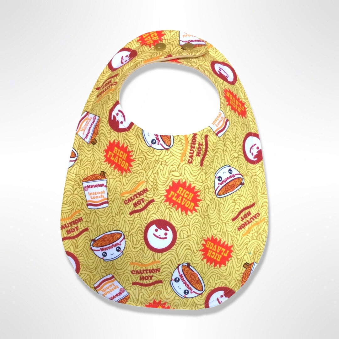 Maruchan Ramen Noodles Bib Baby Toddler Child Newborn Adjustable ...