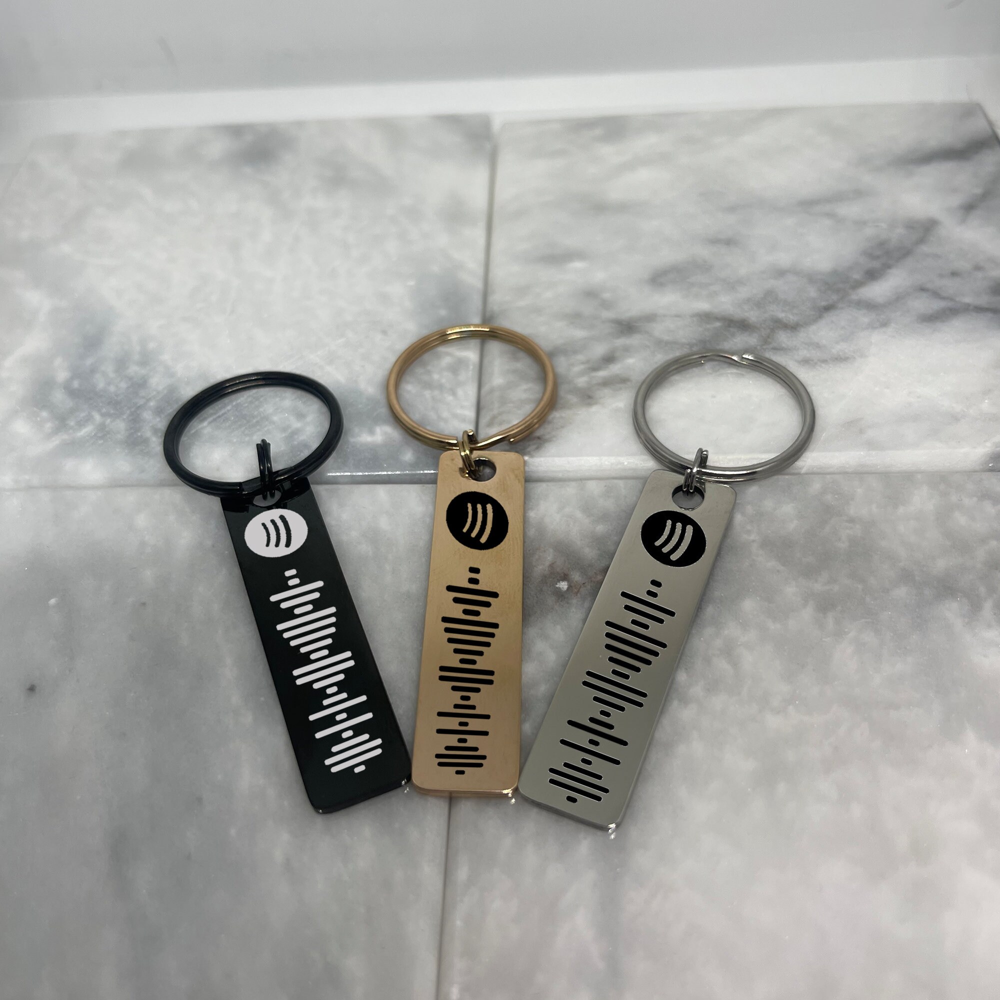 Spotify Keyr Spotify Keychain Spotify Code Keyring Personalised Keyring ...