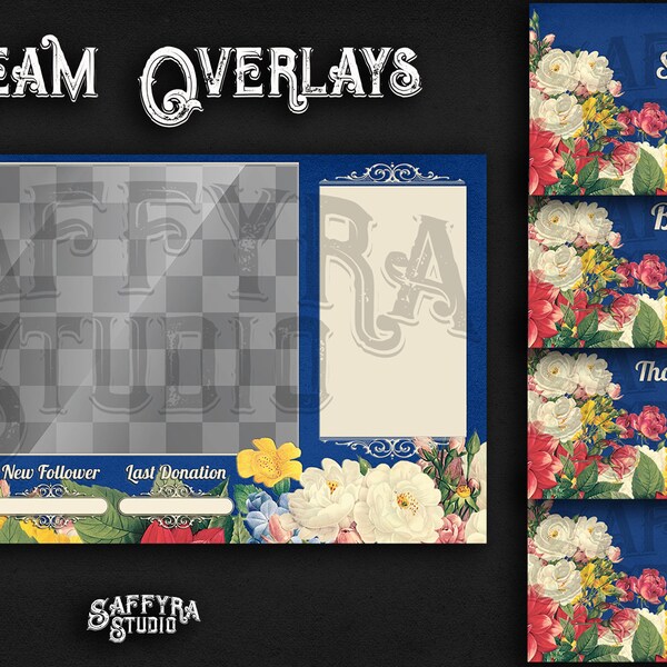 Victorian Stream Overlay - Etsy