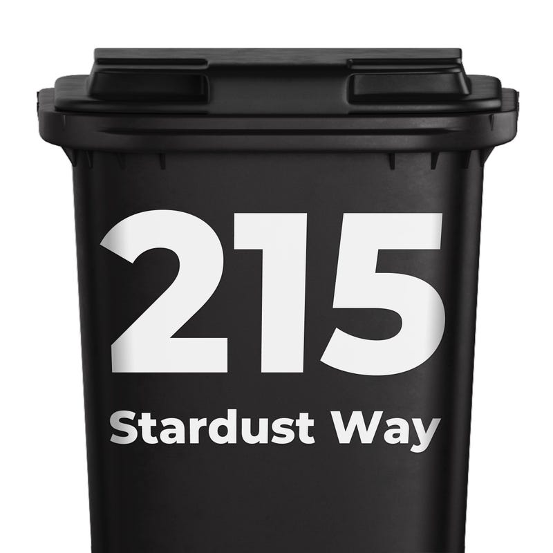 Trash Can Decal - Etsy