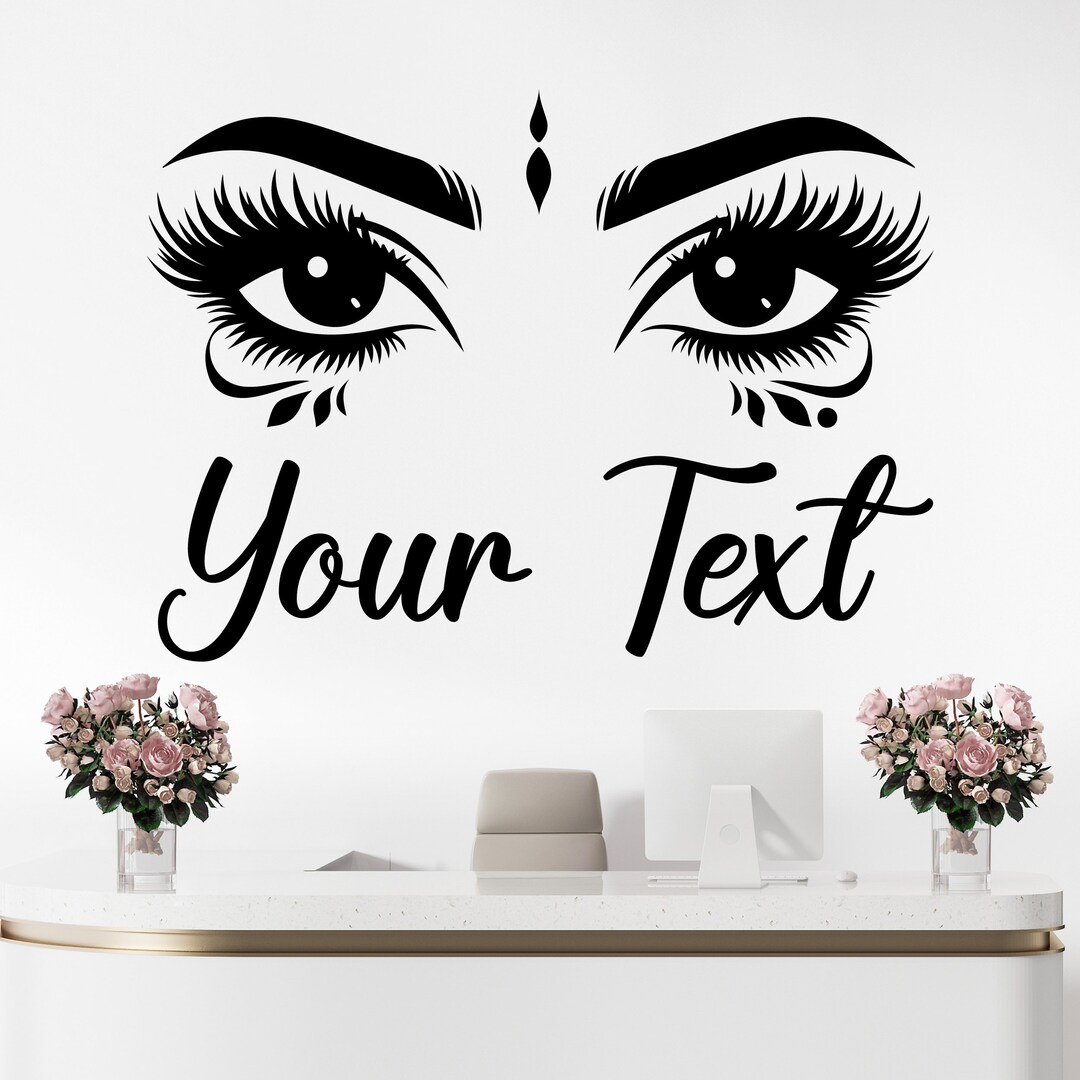 Lash Decals for Walls Bedroom Wall Quotes Decals Lash Decorations for ...