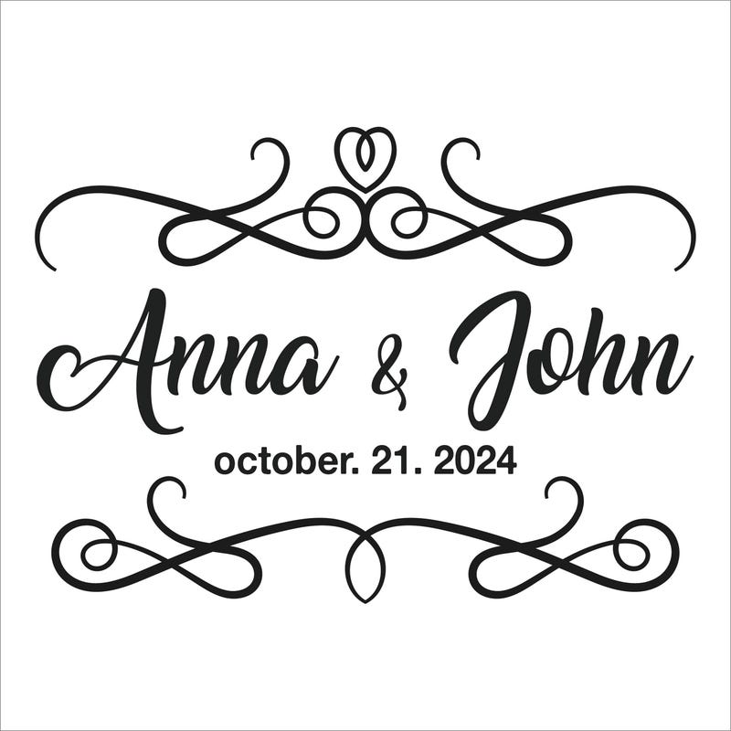 Wedding Floor Decal - Etsy
