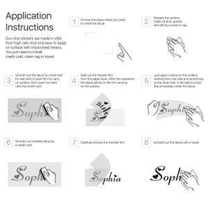 Custom Business Hours Sign - Storefront Decal - Restaurant Hours ...