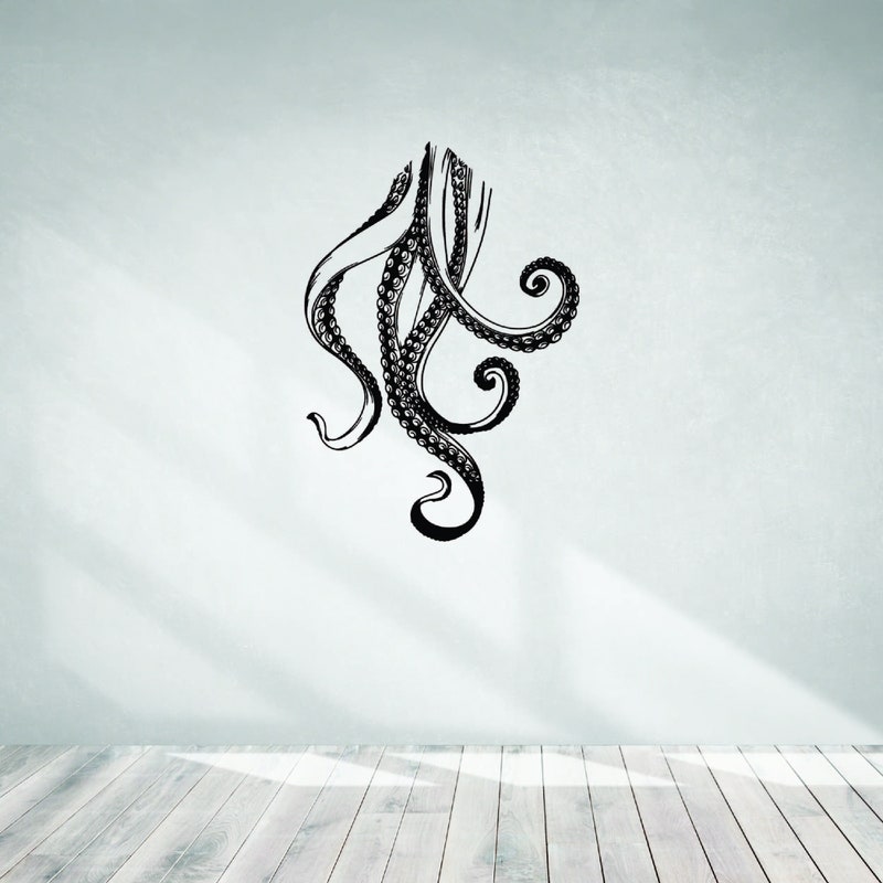 Octopus Wall Decal - Etsy