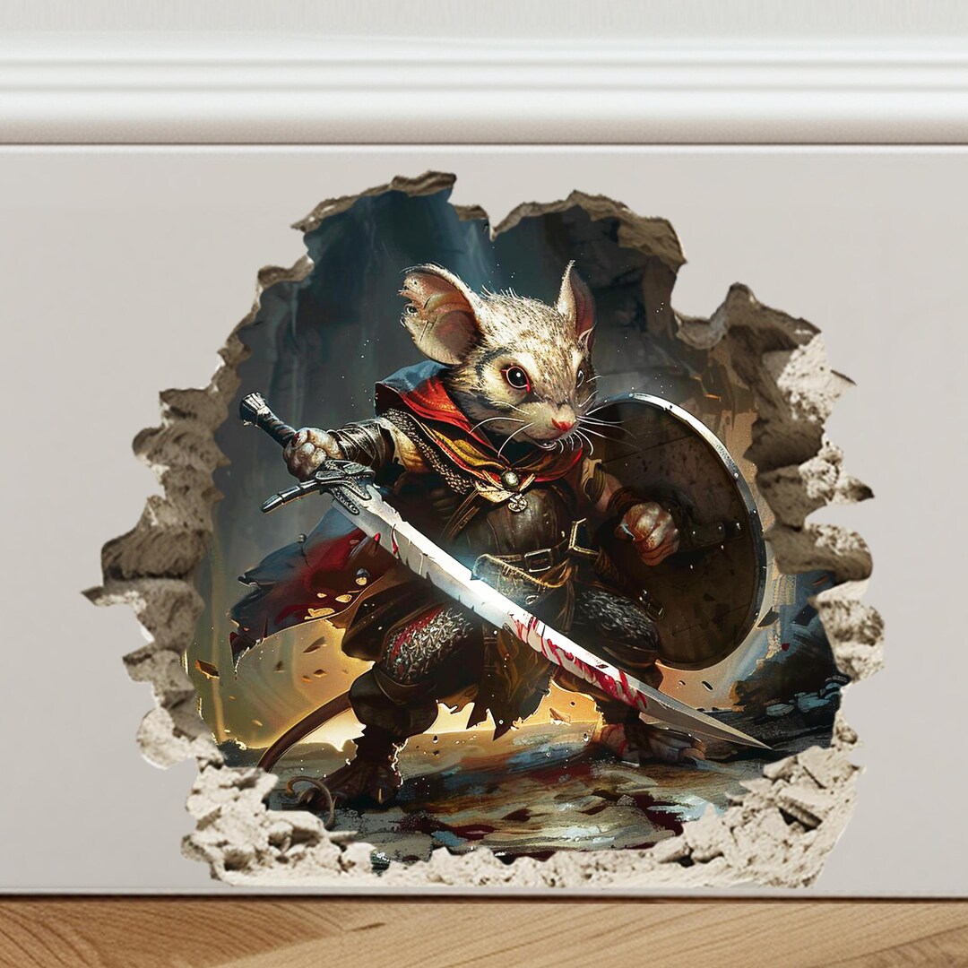 Mice Decorations Home - Mouse Sticker for Baseboard - Mouse Stickers ...