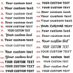 Custom US DOT Number Sticker - Set of 2 Dot Number Stickers for Trucks ...