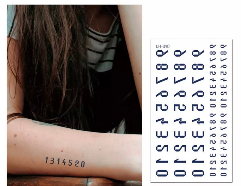 Dainty Vegetable Dye Tattoo Collection - Etsy
