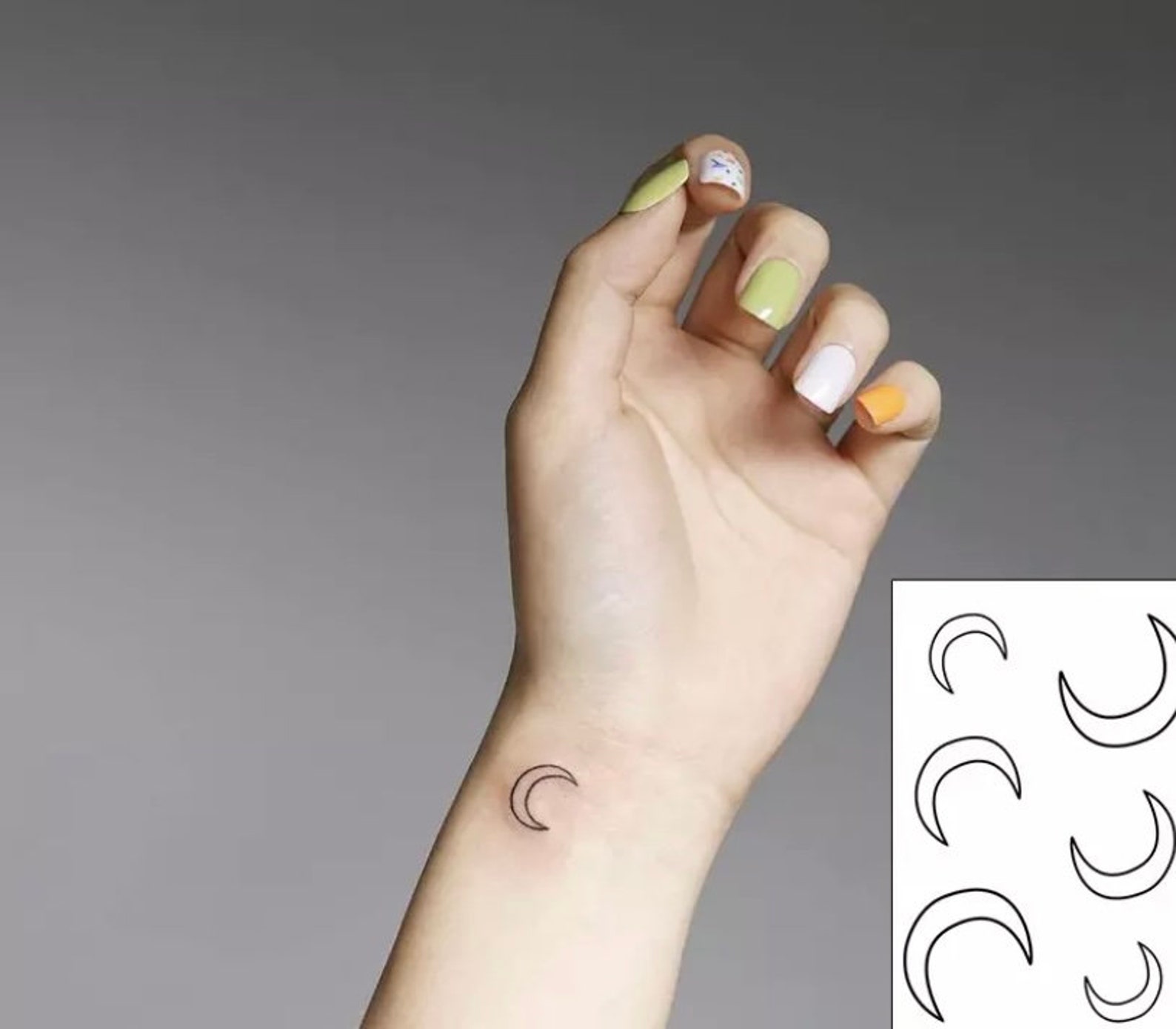 Dainty Vegetable Dye Tattoo Collection - Etsy