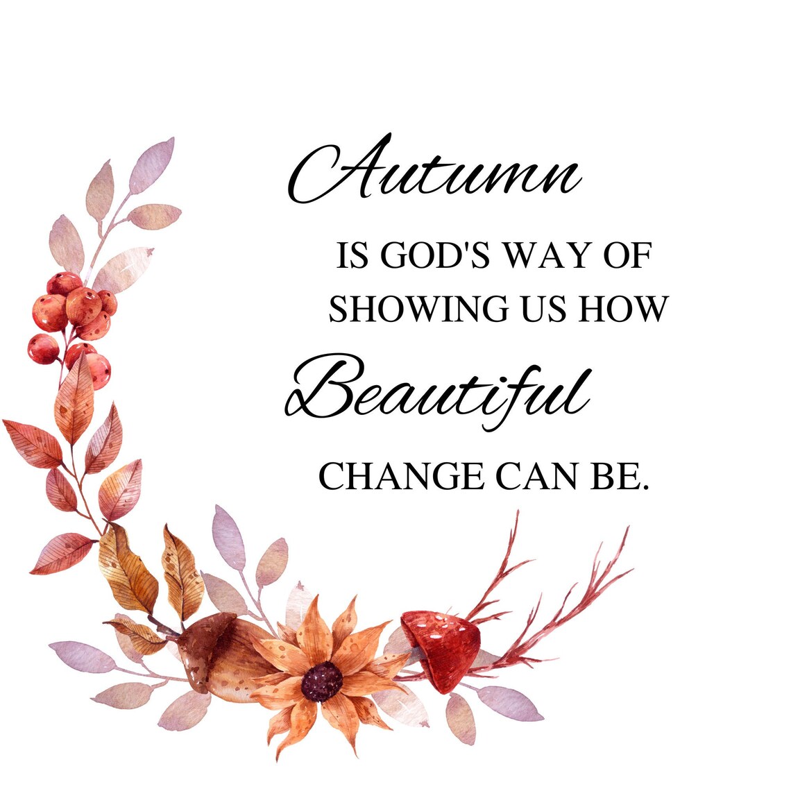 Fall Autumn Sign Printable, Autumn Art Print, Fall Wall Decor, Welcome ...