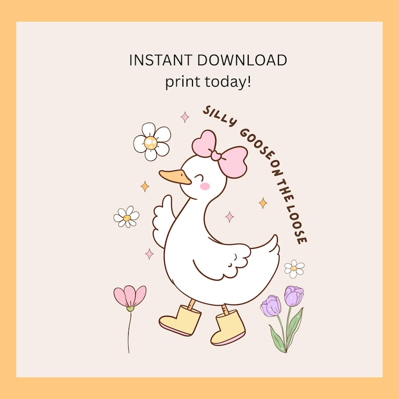 Silly Goose on the Loose PNG SVG, Silly Goose Meme Shirt, Silly Goose ...