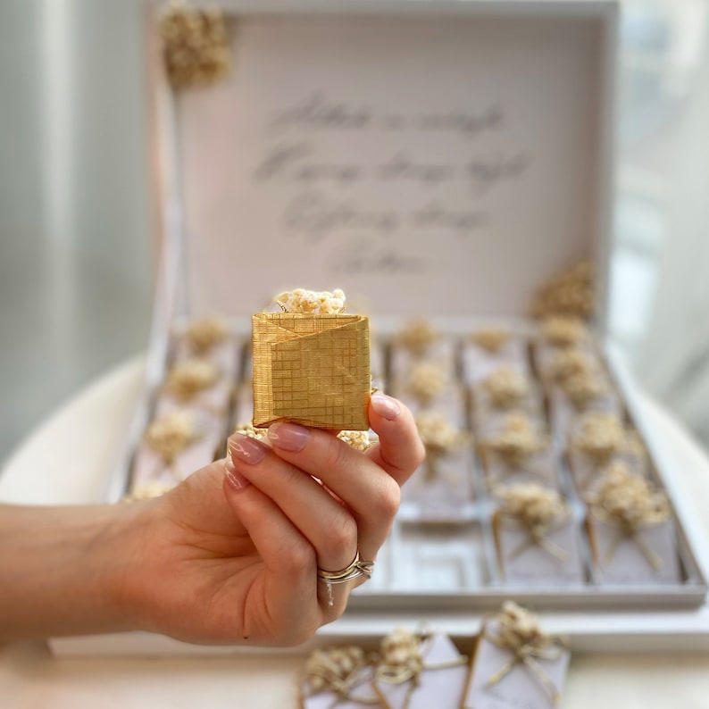 Personalized Wedding Chocolate Box Favors, Party Engagement Gift - Etsy