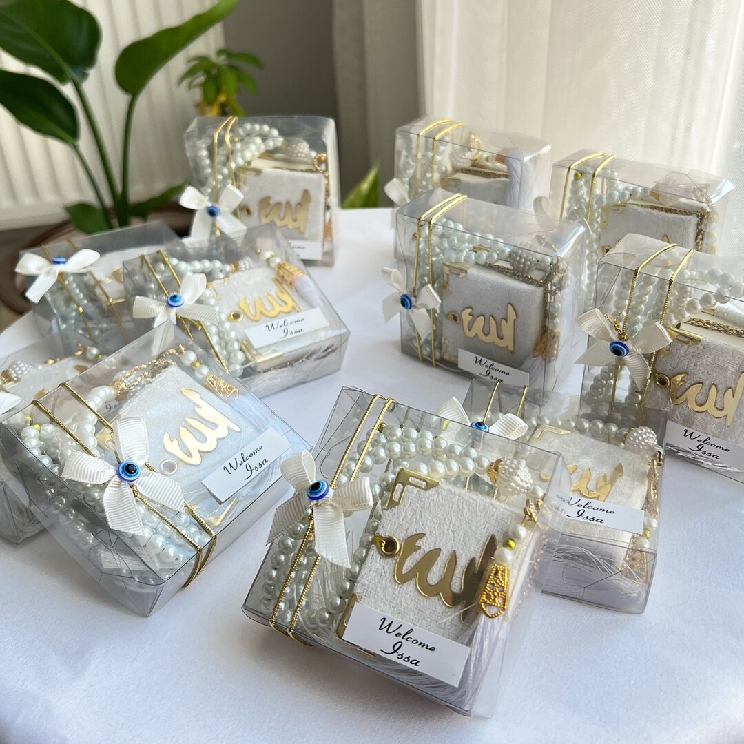 Islamic Gifts, Mini Quran Tasbih Gift Box, Islamic Baby Gifts, Ramadan ...