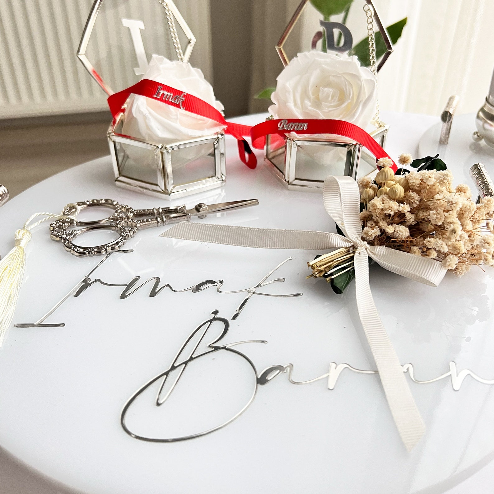 Personalized Nikkah Ring Plate and Sign Nikkah Ring Tray - Etsy