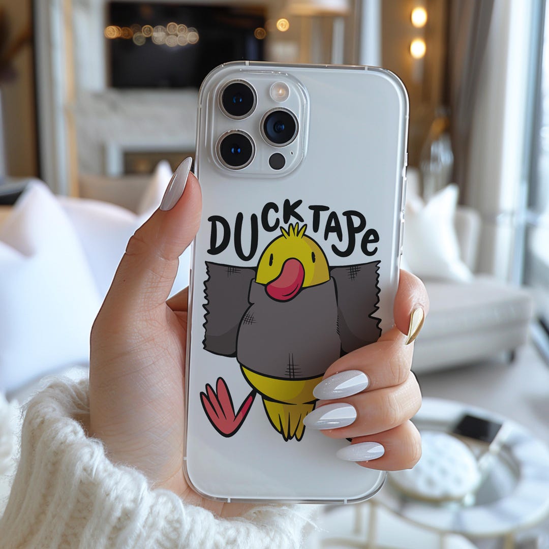 Ducktape Funny Poster Funny Famous Cartoon Character Figure Phone Case ...