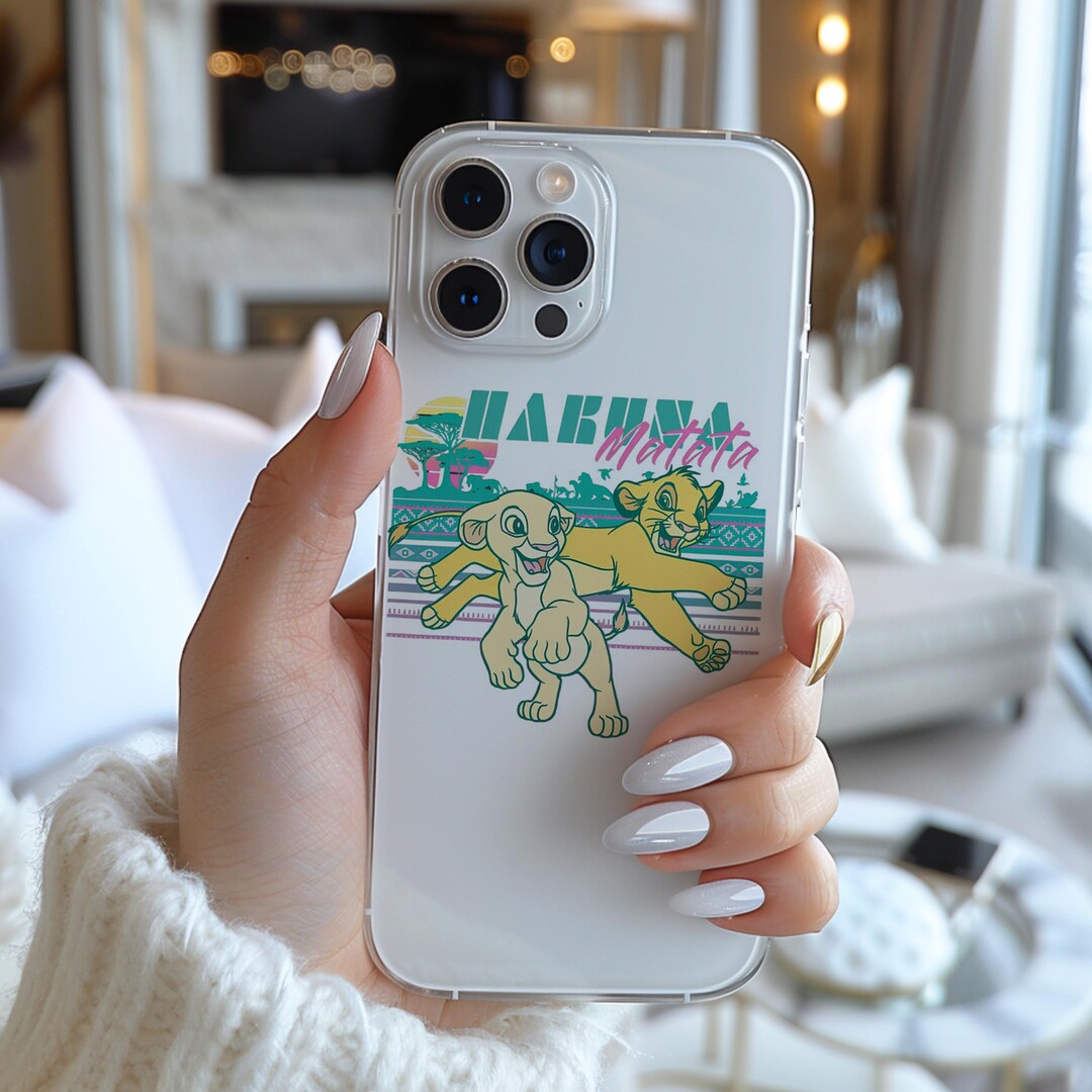 Lion King Retro Simba and Nala 90s Hakuna Phone Case AB346 - Etsy