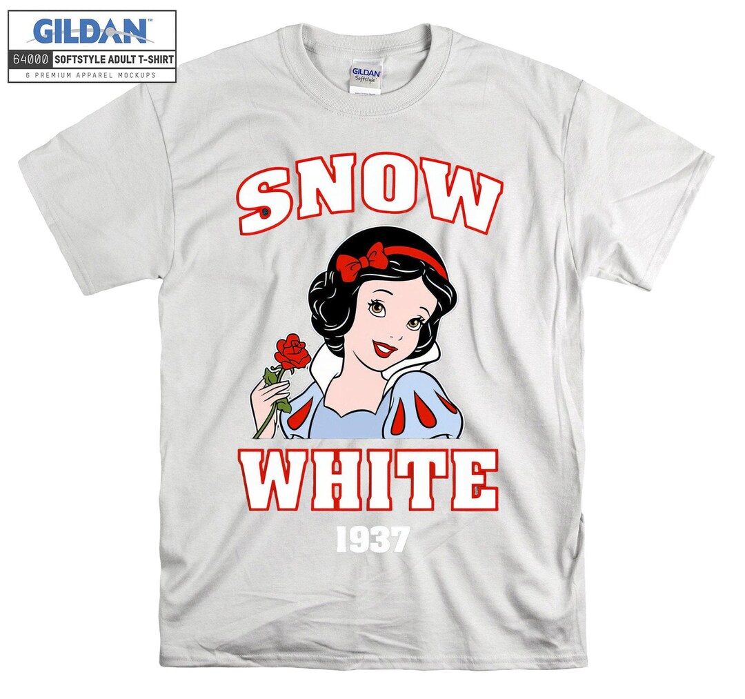 Disney Princess Snow White 1937 Collegiate Shirt Matching T-shirts ...