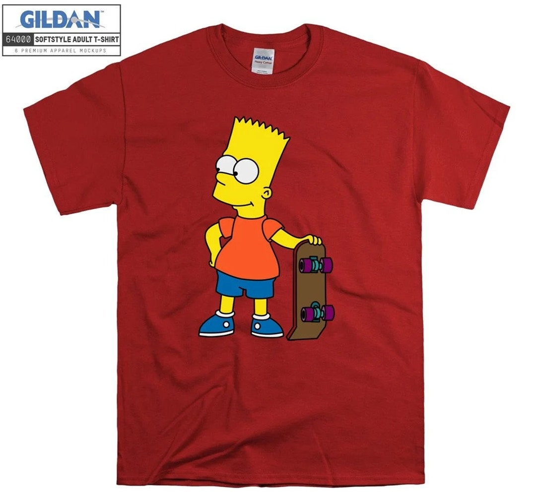 The Simpsons Bart Simpson Cartoon Comic Hoodie Sweatshirt Hoody Long ...