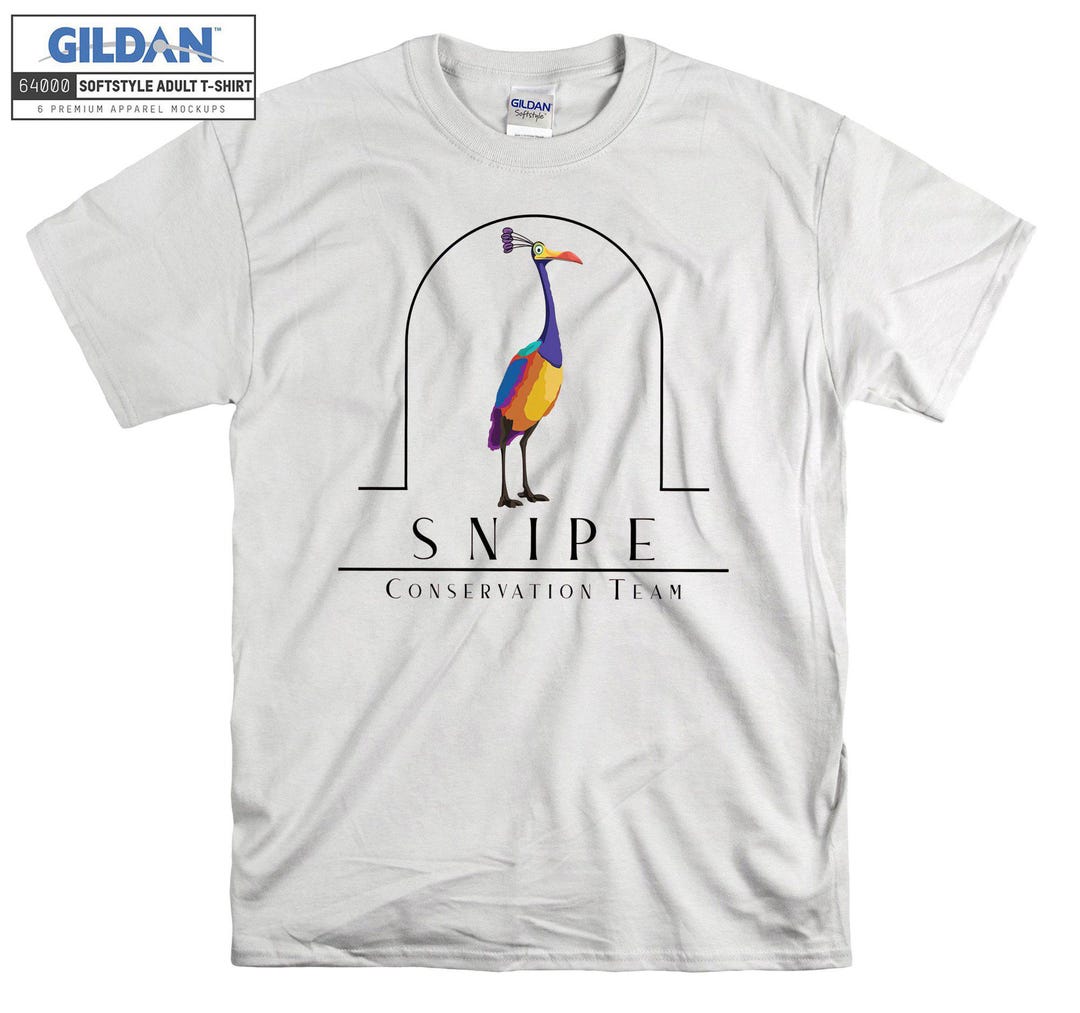 Disney up Movie Kevin Snipe Conservation Team Paradise Falls T-shirts ...