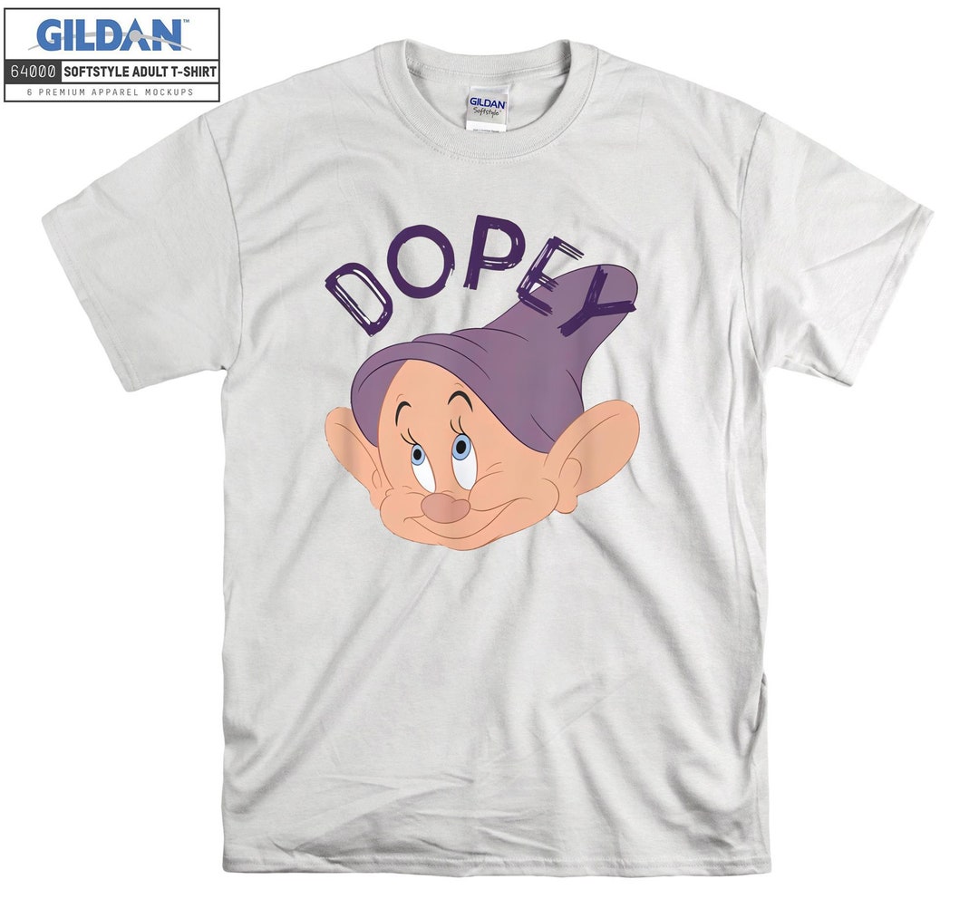 Dopey Face Tank Top Snow White T-shirt Hoodie Kids Child Tote Bag ...