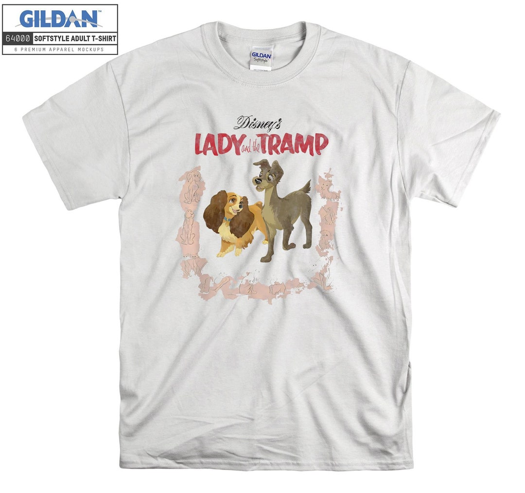 Lady and the Tramp Night Time T-shirt Hoodie Kids Child Tote Bag Tshirt ...