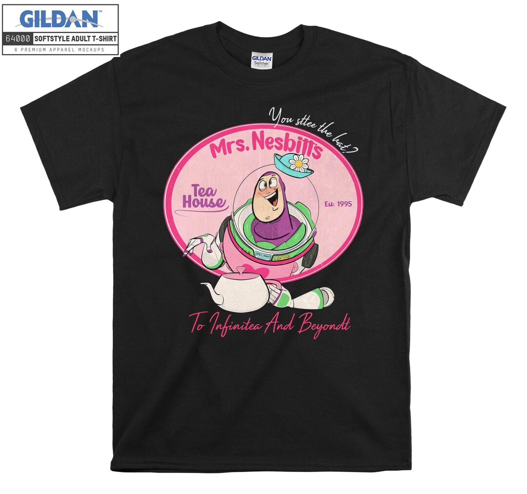 Disney Pixar Toy Story Buzz Lightyear Tea Shirt Mrs Nesbitts T-shirts ...