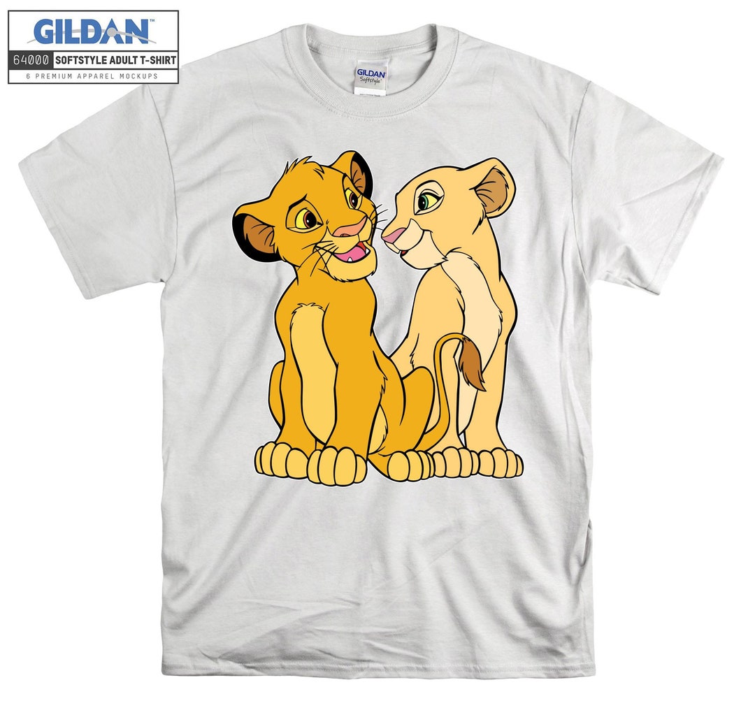 The Lion King and Lady Simba Hoodie Sweatshirt Hoody Long Sleeve S-M-L ...