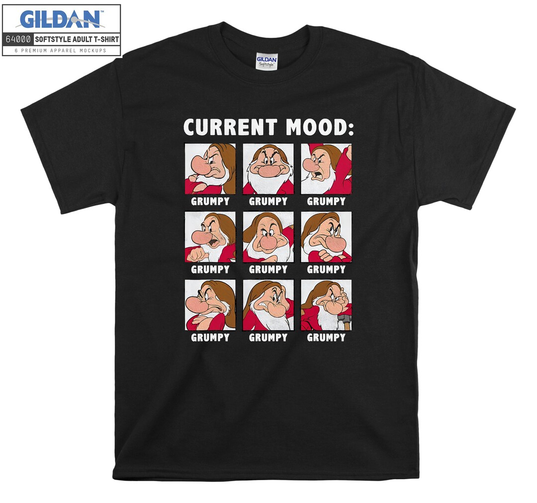 Grumpy Dwarf Current Moods Always Grumpy Seven T Shirt Hoodie Hoody T ...