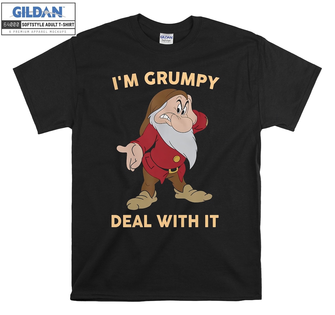 Grumpy Dwarf Funny I'm Grumpy T-shirt Hoody Kids Child Tote Bag Tshirt ...