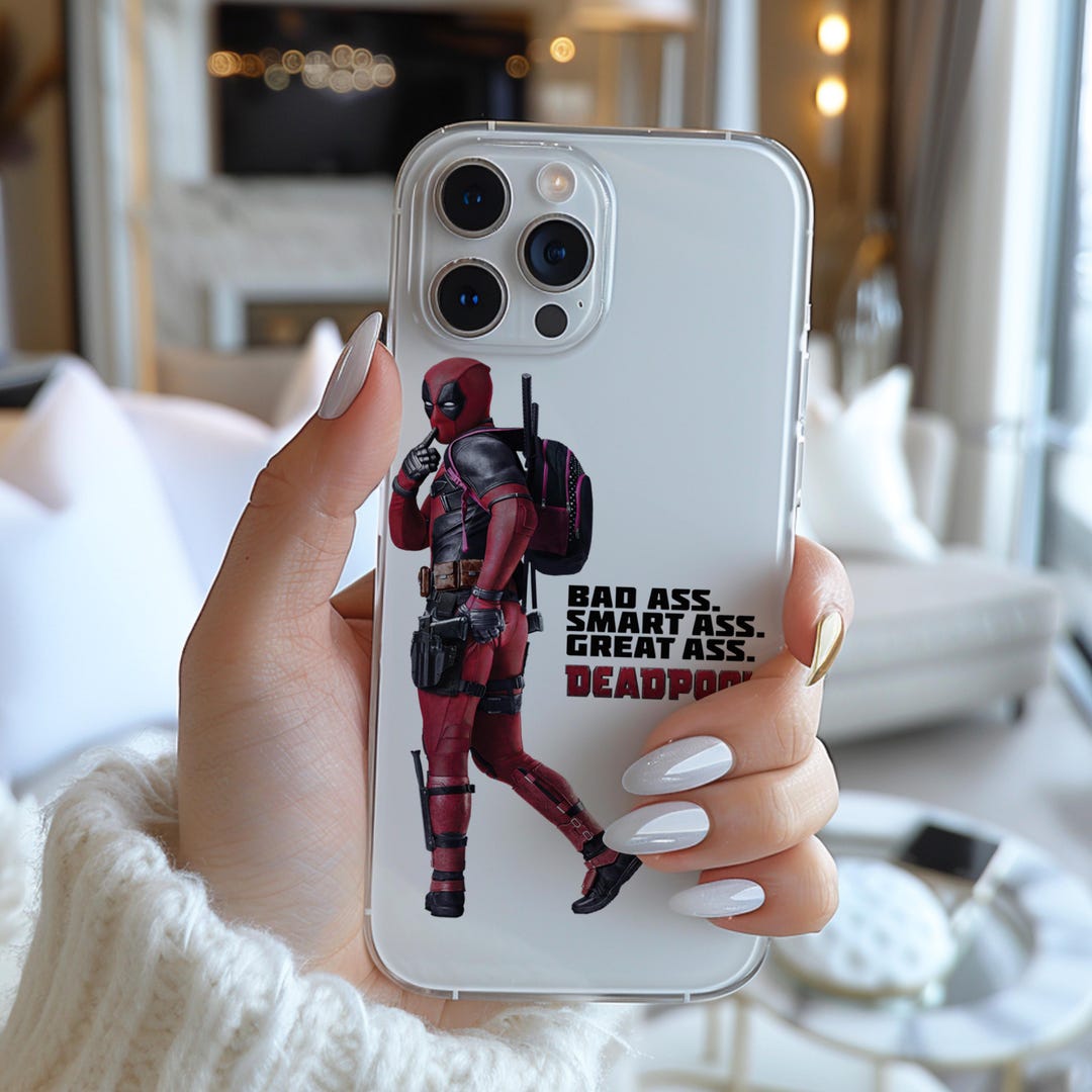 Deadpool Bad Ass Smart Ass Great Ass Funny Famous Character Figure ...