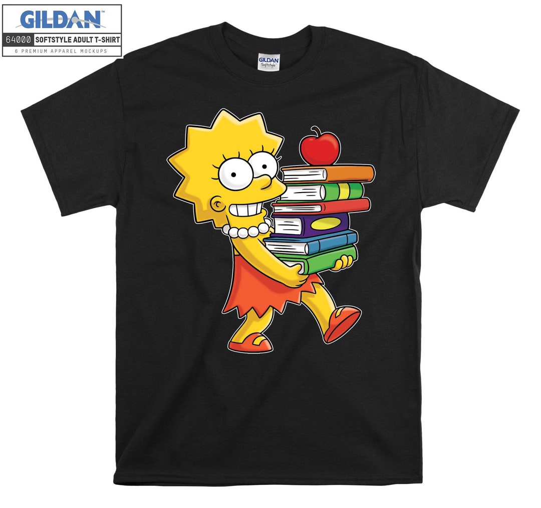 The Simpsons Lisa Simpson Saxophone Hoodie Sweatshirt Hoody Long Sleeve ...