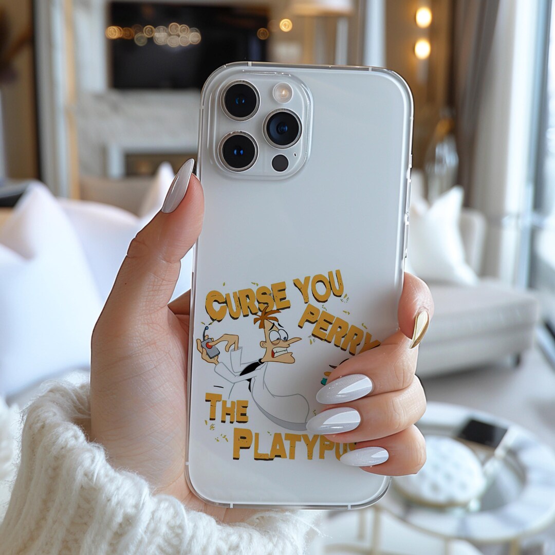 Disney Phineas and Ferb Curse You Disneylan Phone Case AB444 - Etsy