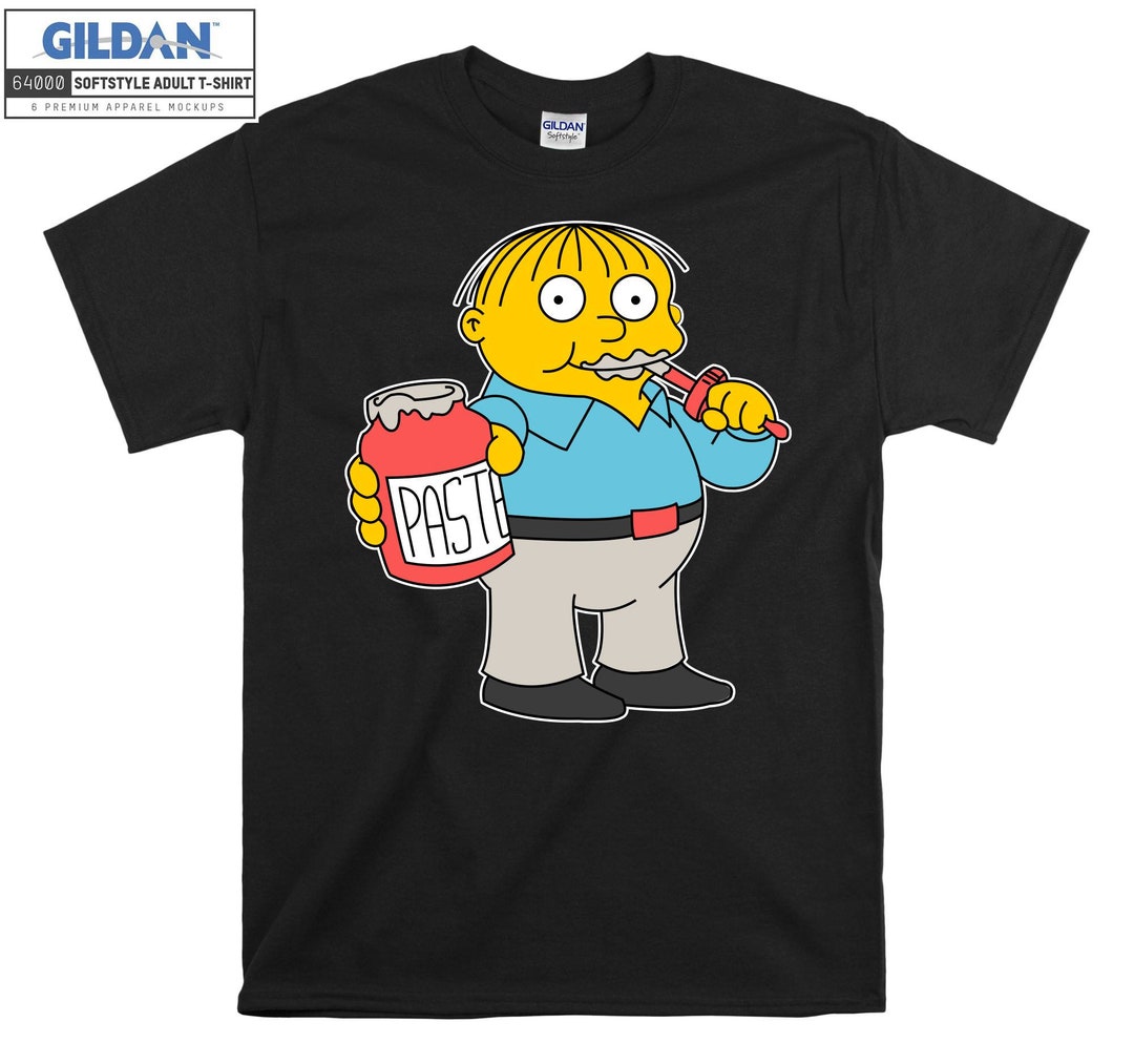 The Simpsons Ralph Wiggum Paste T Shirt Hoodie Tote Bag Hoody T-shirt ...